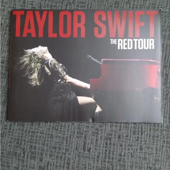 Other | Taylor Swift Red Tour Color Program Poster | Poshmark